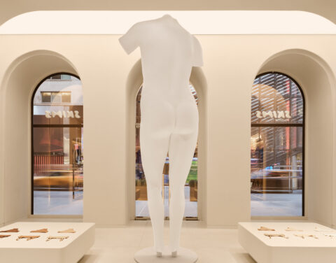 SKIMS NYC Wins Gold | 2025 Shop! Design Awards - RDC | Retail Architects